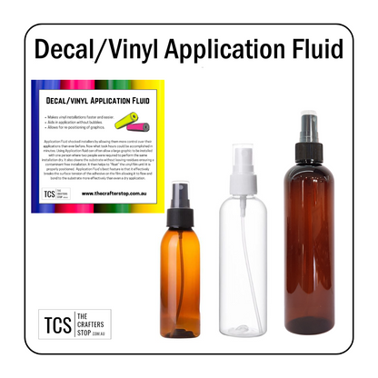Decal/Vinyl Application Fluid – The Crafters Stop