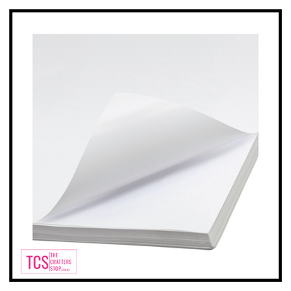 A4 Printable Adhesive Sticker Paper Sheets (Glossy/Matte) – The ...