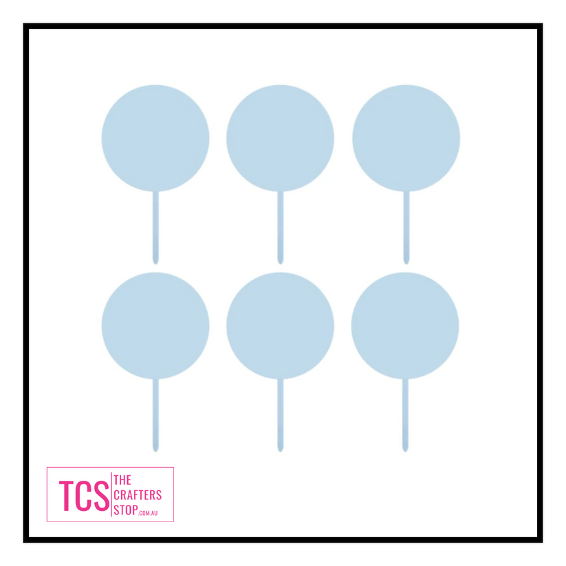 Acrylic Blank Cake Toppers – The Crafters Stop